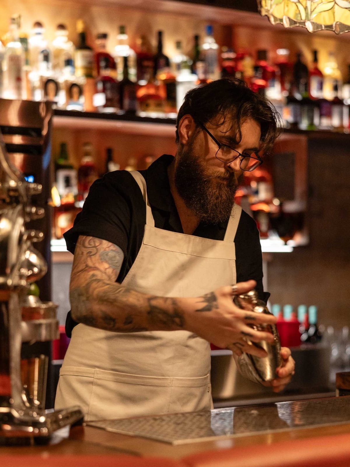 One bartender’s last gig behind the stick? Leading the Shaman opening team